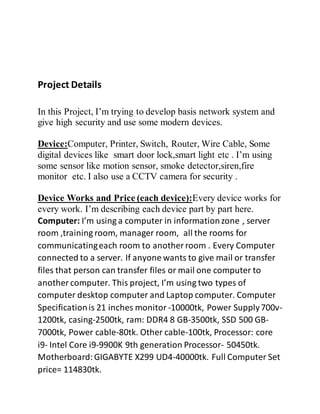 Project report | PDF