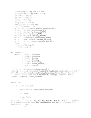 IoT Based Smart Energy Meter using Raspberry Pi and Arduino | PDF