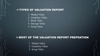 estimate and valuation of a commercial building | PPTX