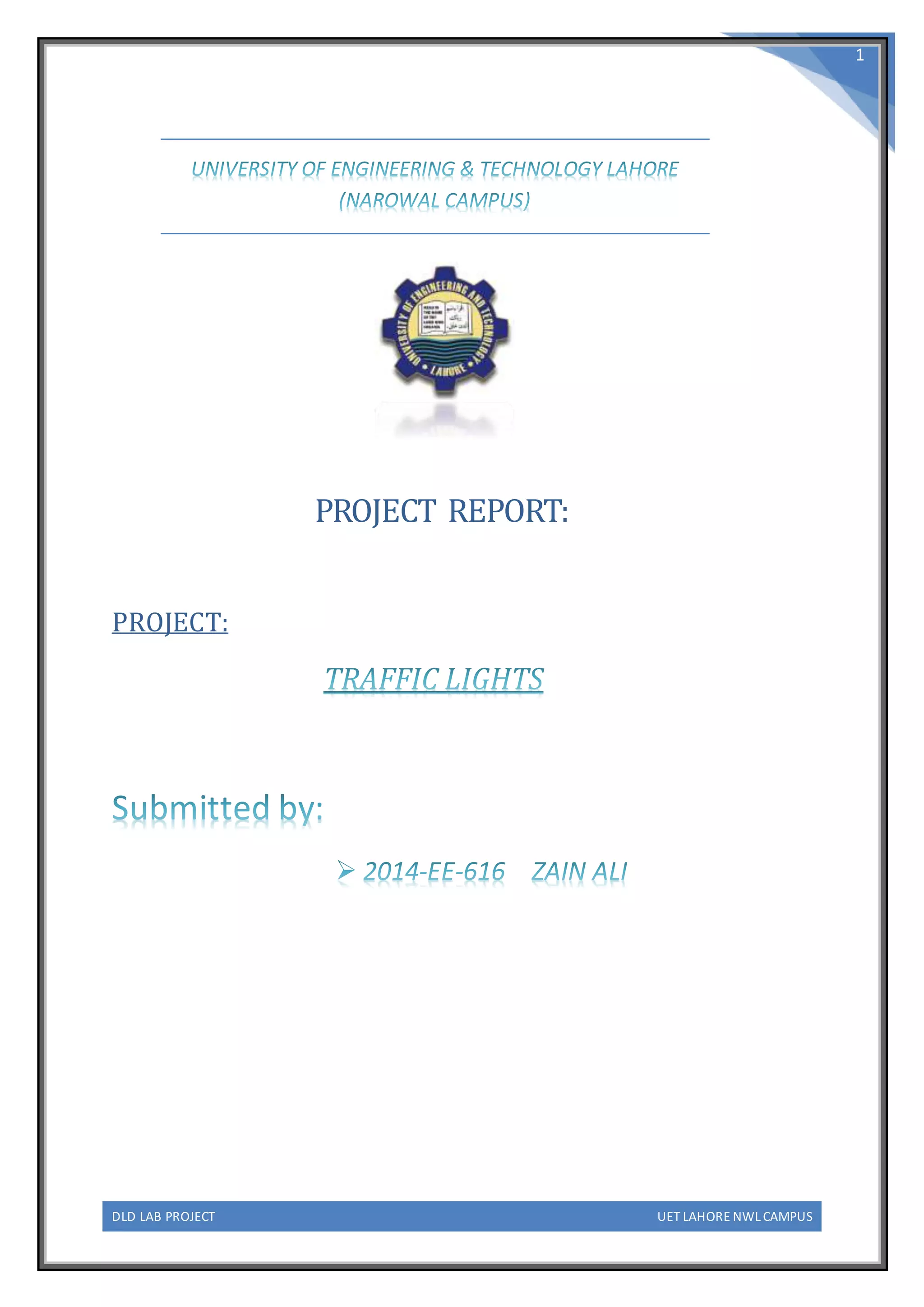 Project report : trafficlights | DOCX