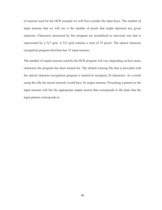 Project report of OCR Recognition | DOCX
