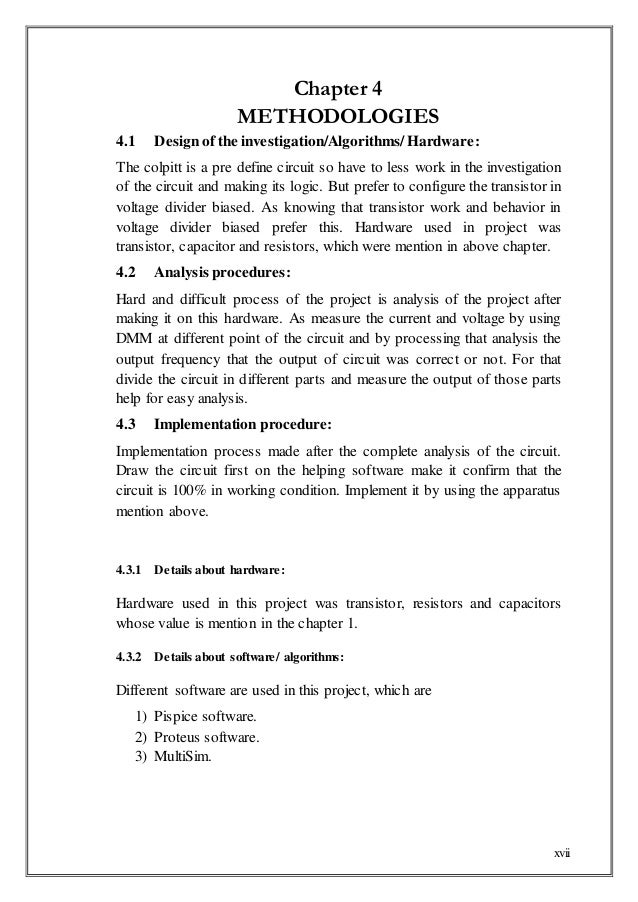 engineering electronics project report