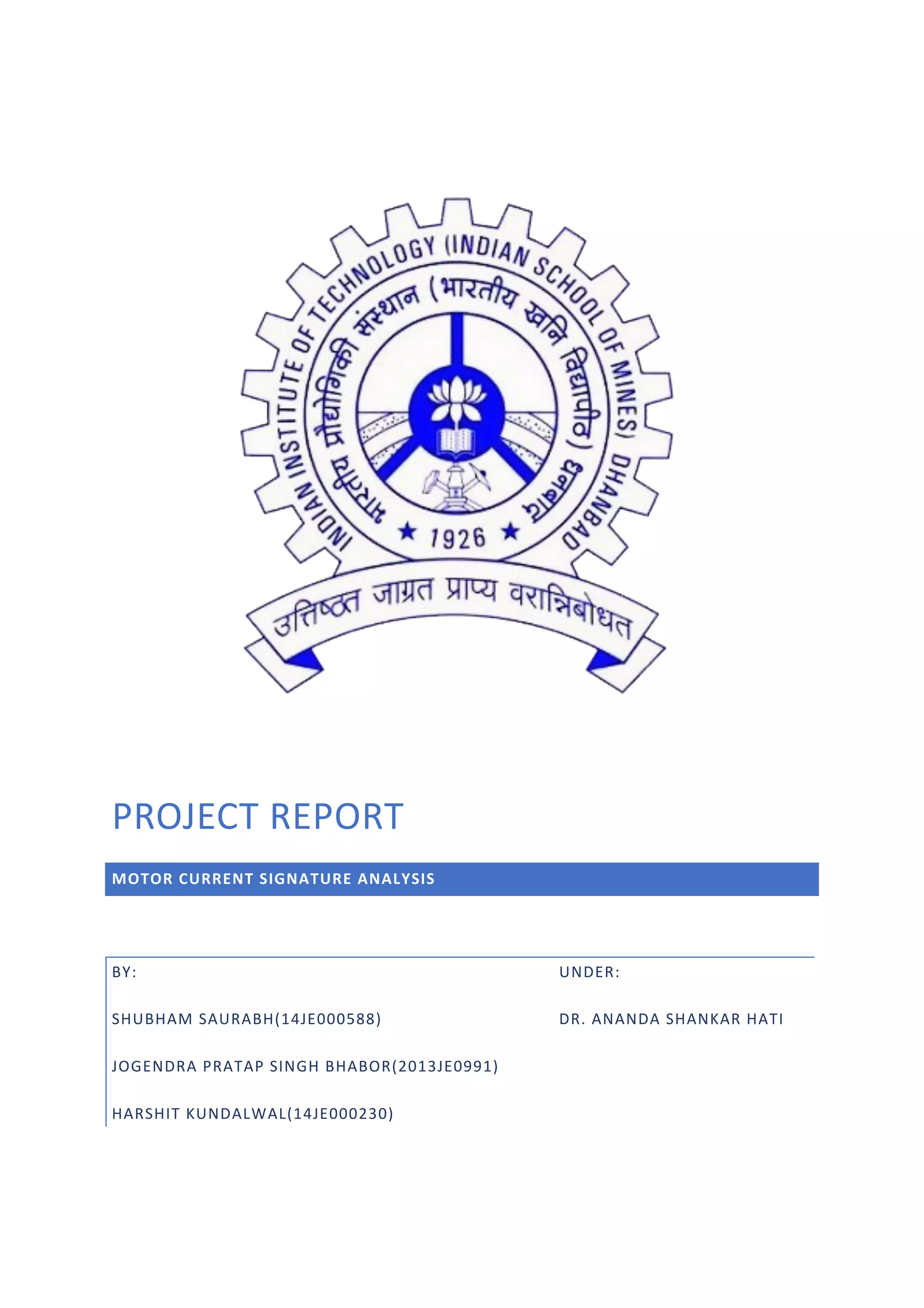 Project report 1 | PDF