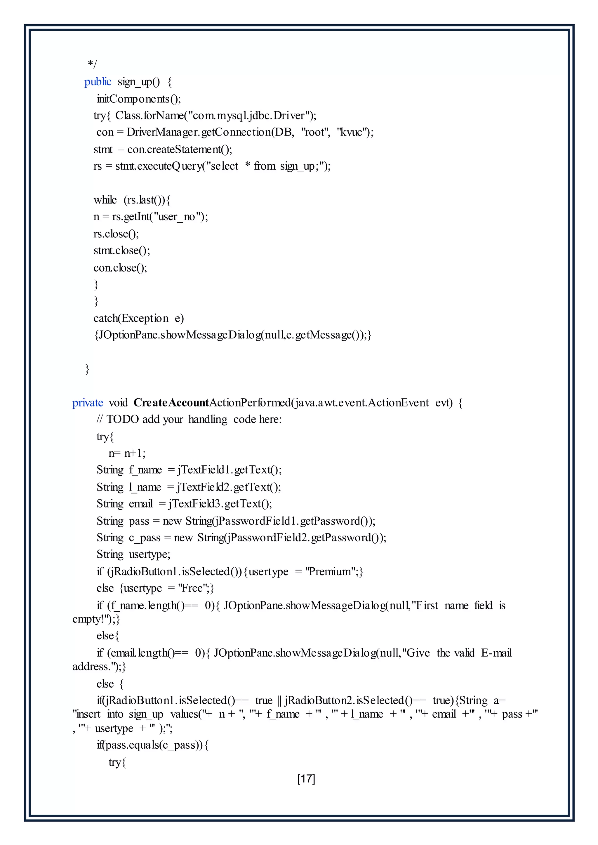 Clothing Store and Management System | DOC