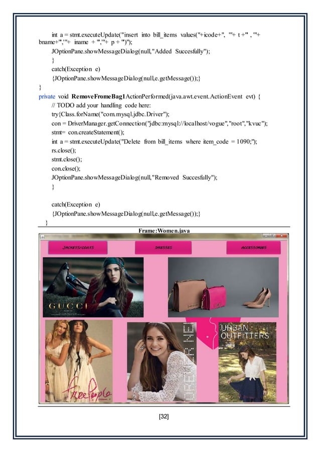 Clothing Store and Management System | DOC | Databases | Computer ...
