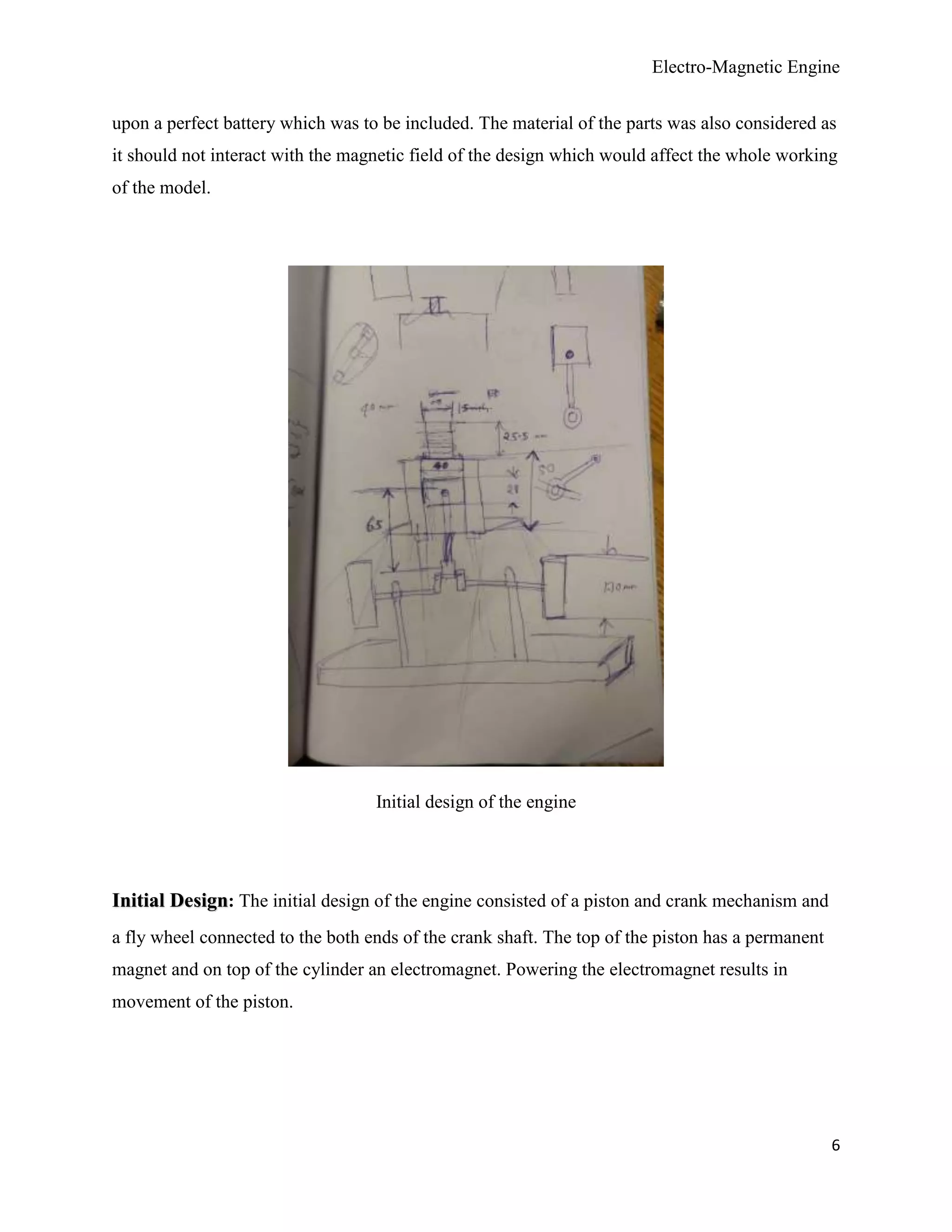 Electro-Magnetic Engine | DOCX