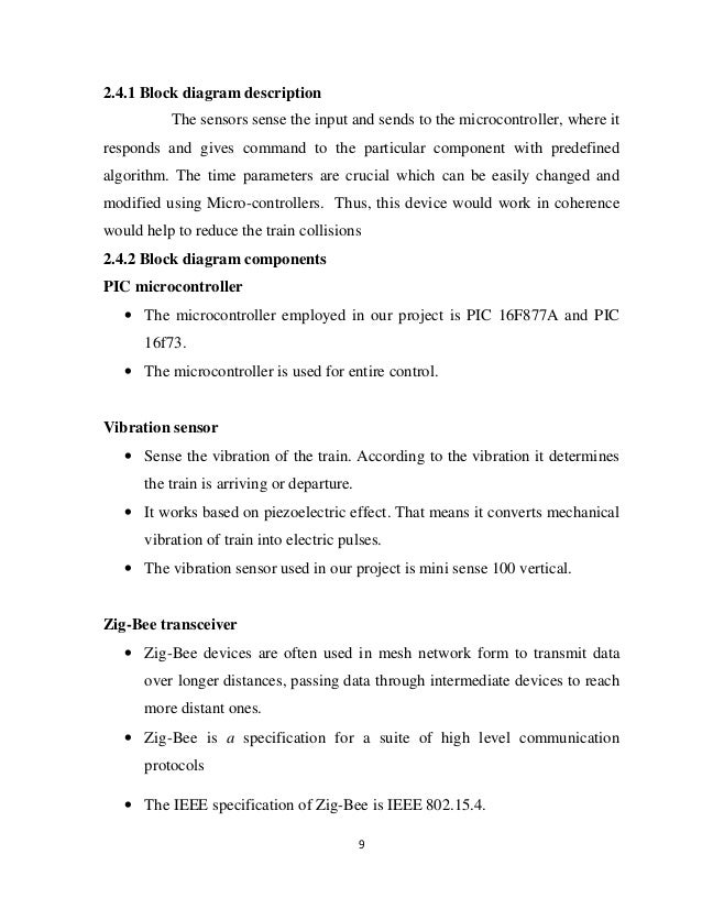 Railway Track Detection System Cse Project Report Klobeach