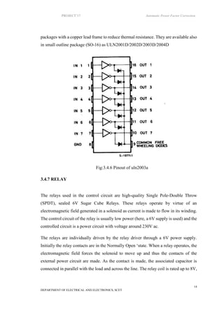 automatic power factor correction report | PDF