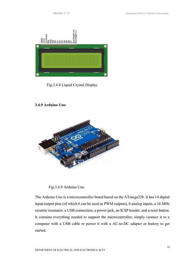 automatic power factor correction report | PDF