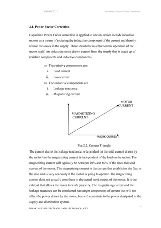 automatic power factor correction report | PDF