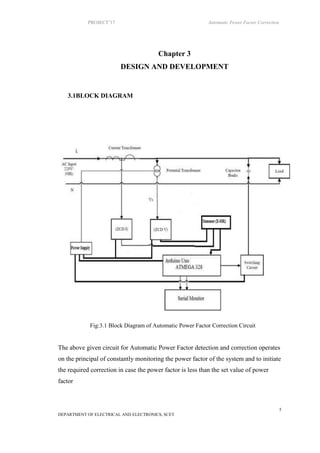 automatic power factor correction report | PDF