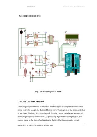 automatic power factor correction report | PDF