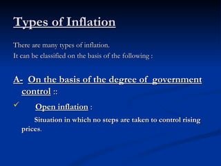 Measures to control inflation | PPT