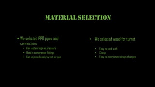 Pneumatic Sniper and Wooden Turret | PPTX