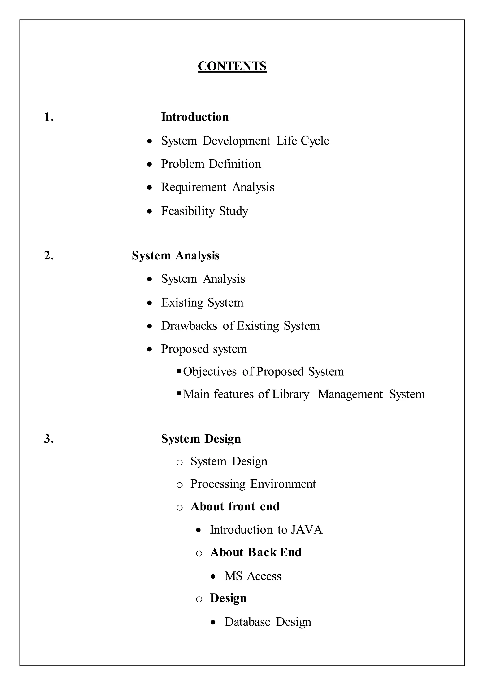 Project Report Format for Final Year Engineering Students | DOCX