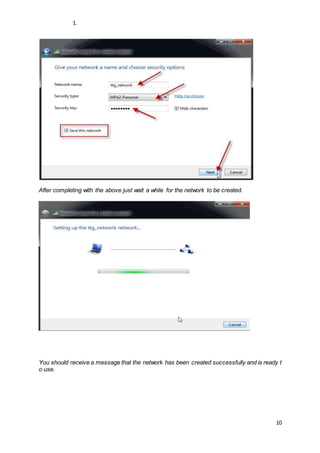 Project report a dhoc wireless network | DOCX