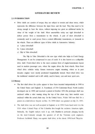 Project report on Chainless Bicycle | DOCX