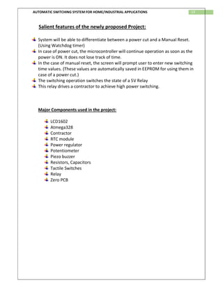 BTech ECE project final report using Arduino | PDF