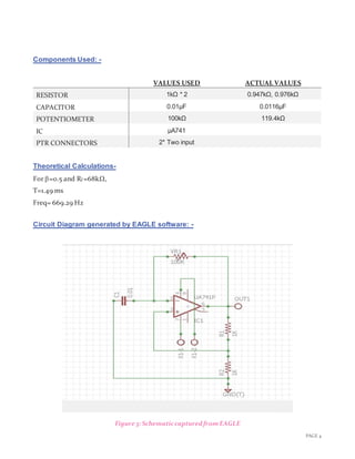 4th Semester PCB Design Report | PDF