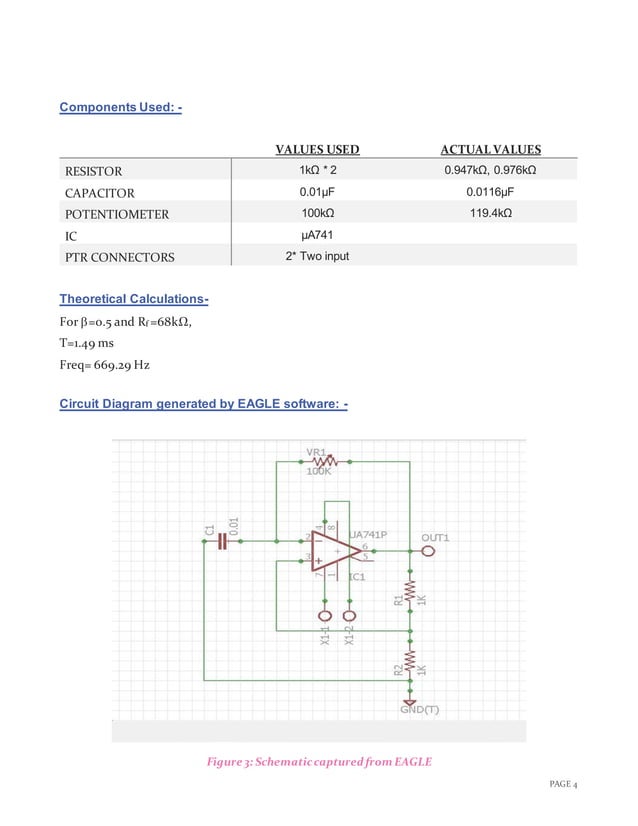 4th Semester PCB Design Report | PDF