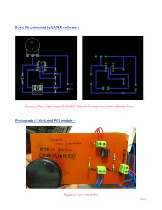 4th Semester PCB Design Report | PDF