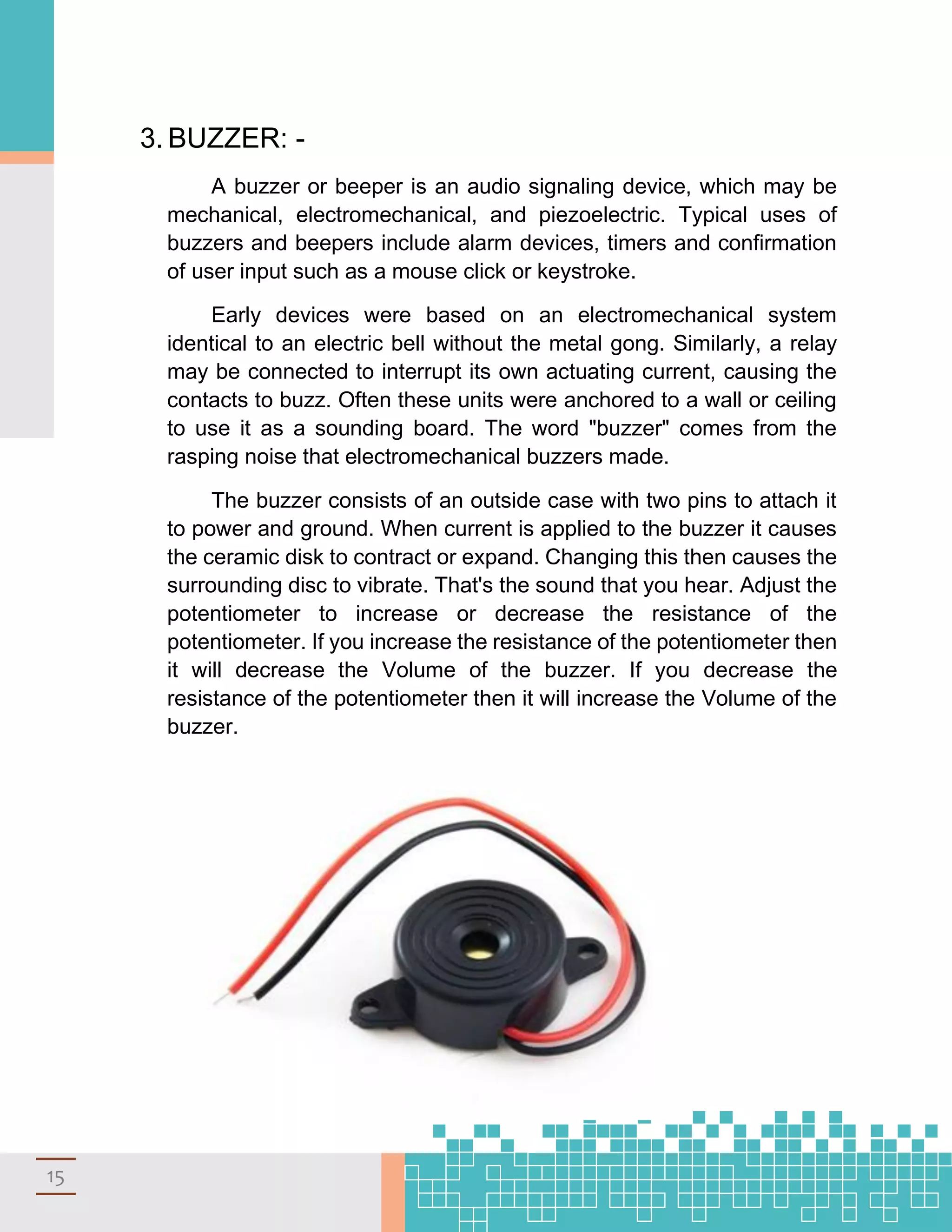 Laser Security System Project report | PDF