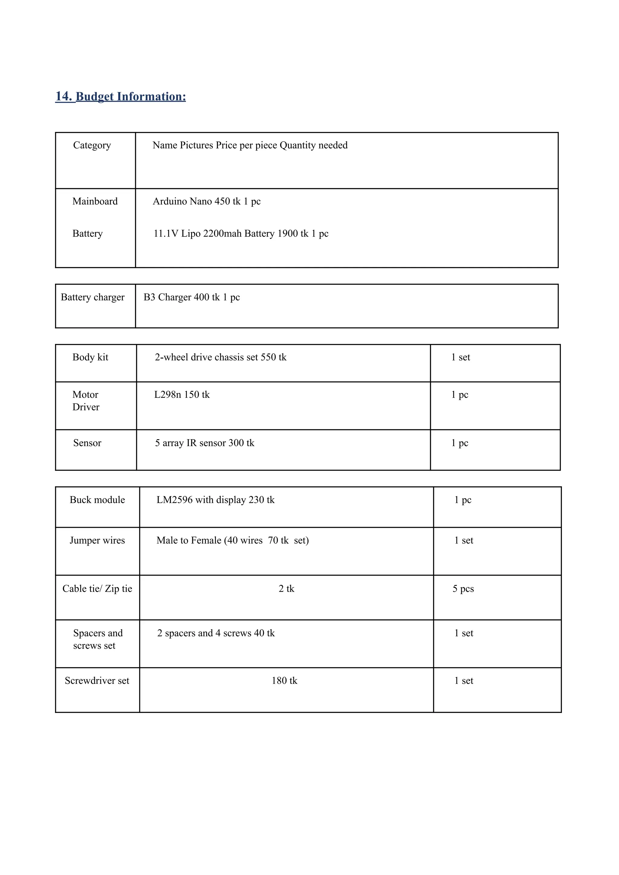Line Following Robot LFR - Project Report | PDF