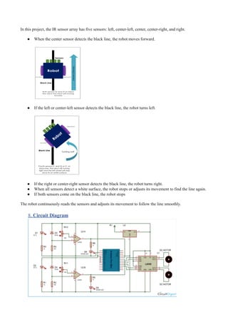 Line Following Robot LFR - Project Report | PDF