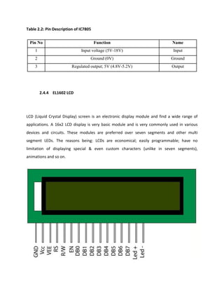 [Project report]digital speedometer with password enabled speed ...