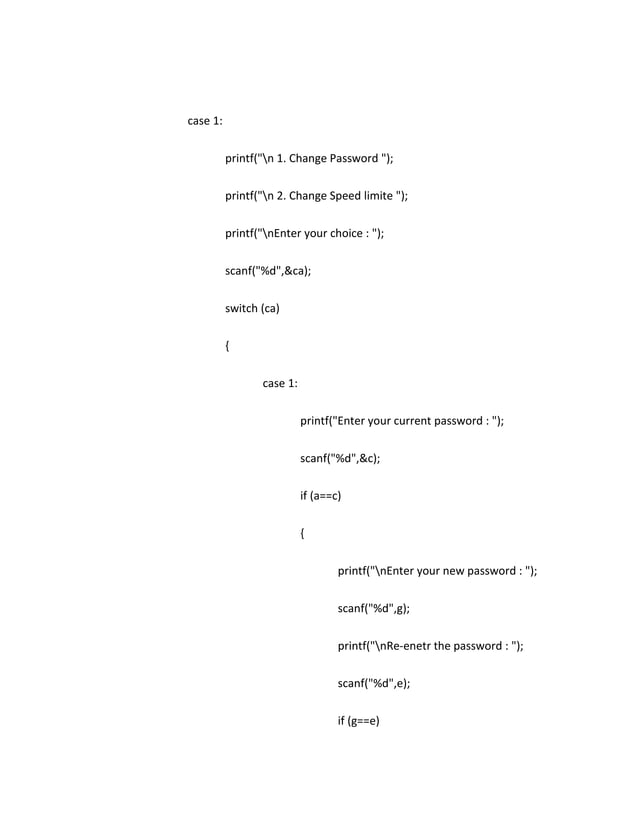 [Project report]digital speedometer with password enabled speed ...