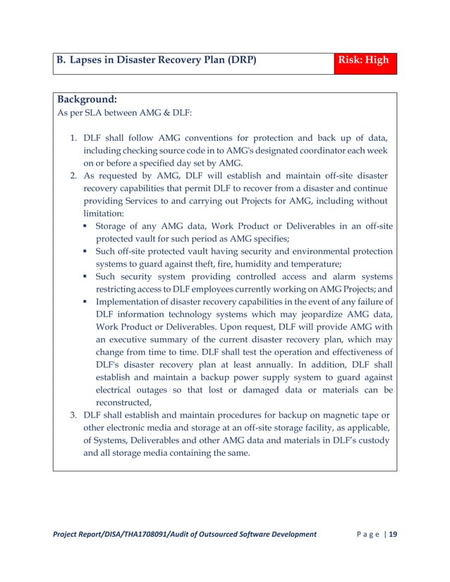 Project report disa course | PDF