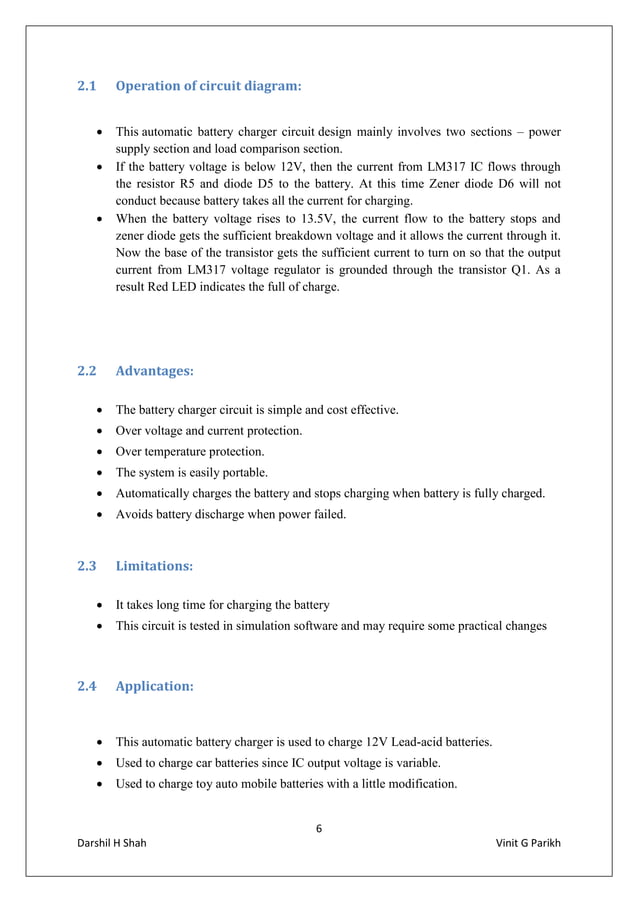 Final project report on Solar street light | PDF