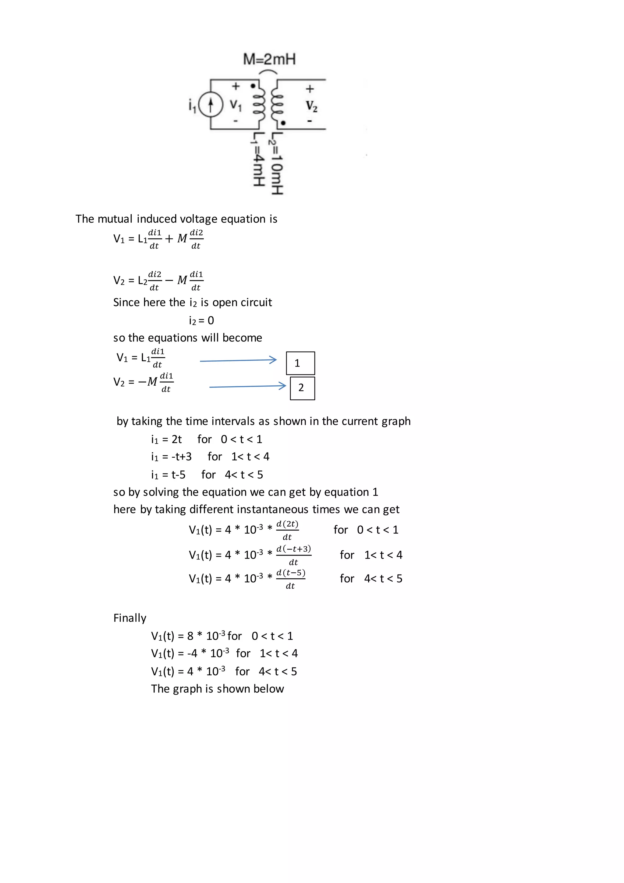 PROBLEM SOLVING ON THE MUTUAL INDUCTANCE OF COUPLED CIRCUIT | DOCX