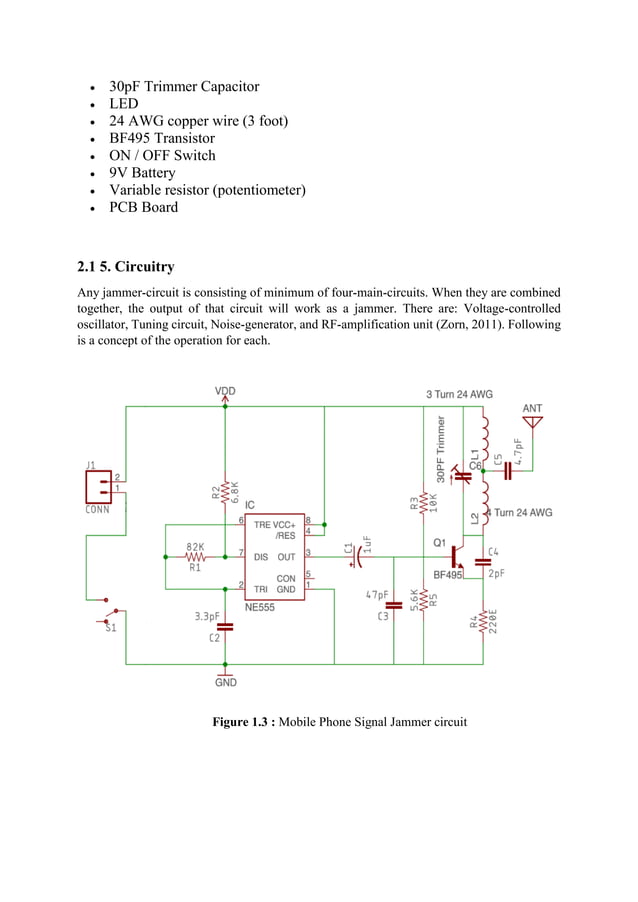 Mobile Phone Signal Jammer | PDF