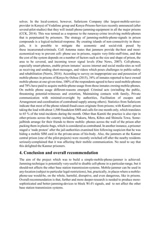 Mobile Phone Signal Jammer | PDF