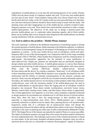 Mobile Phone Signal Jammer | PDF