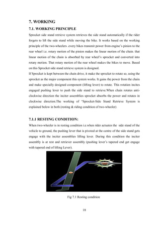 sprocket side stand retrieval system | PDF
