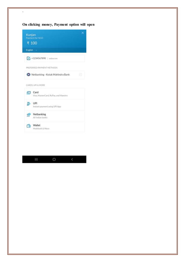 Food donation project report II | DOCX | Computer Software and Applications | Computing