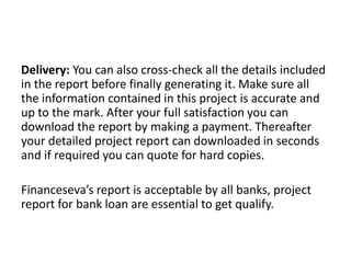 Project Report for Bank Loan | PPT