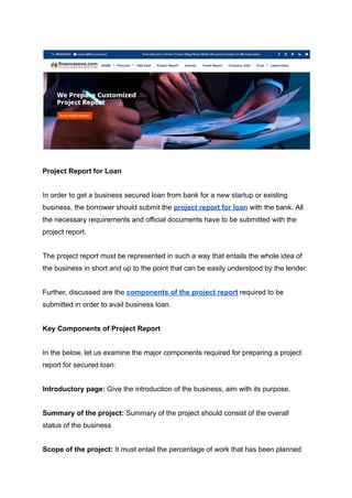 Project Report for Bank Loan | PDF