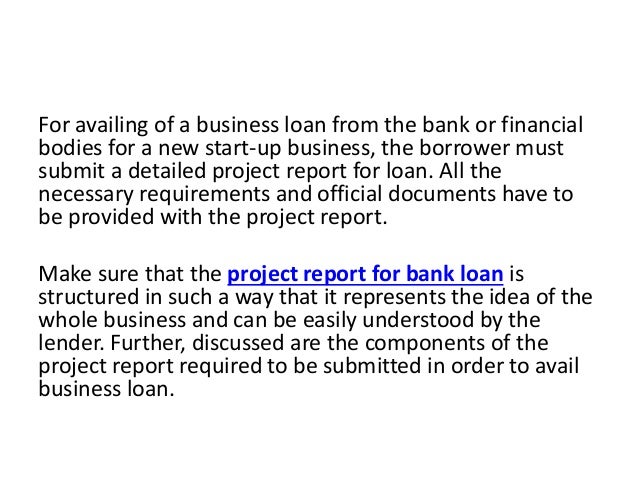 Project Report for Loan | PPT