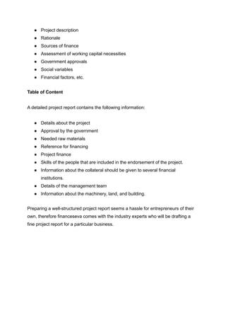 Project Report For Loan | PDF