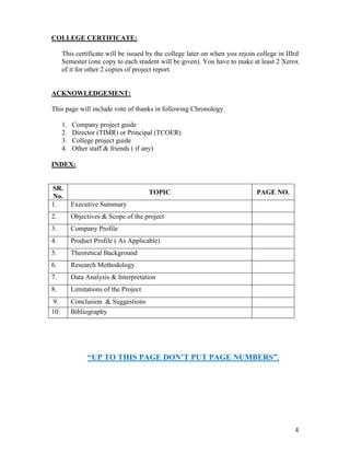 Project report format | PDF