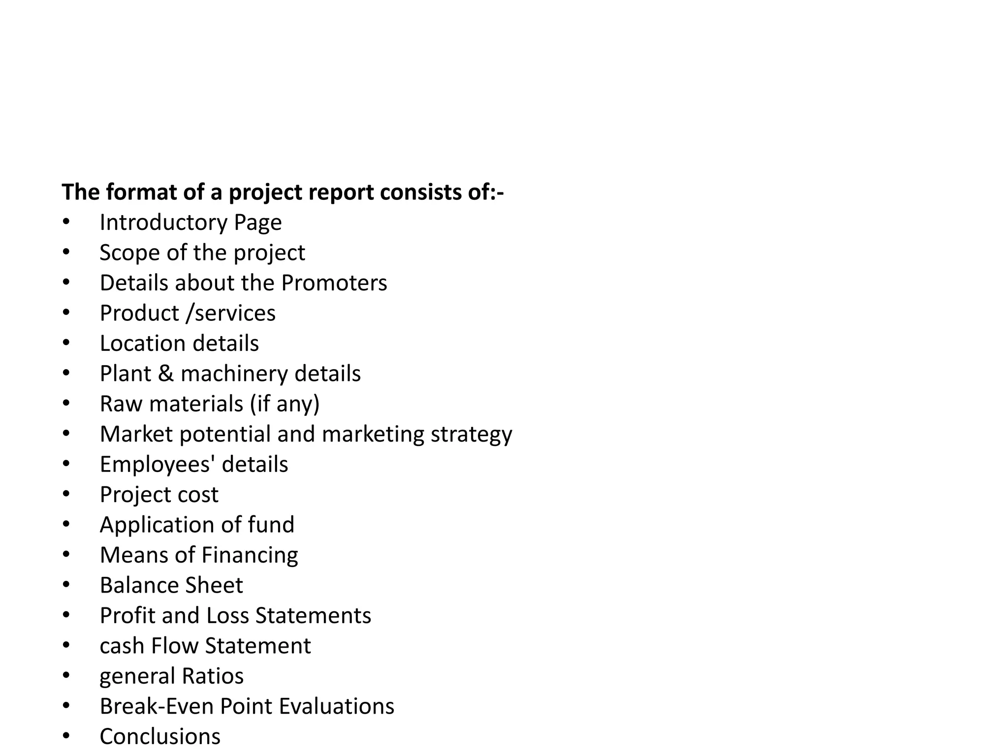 Project Report Format | PPT