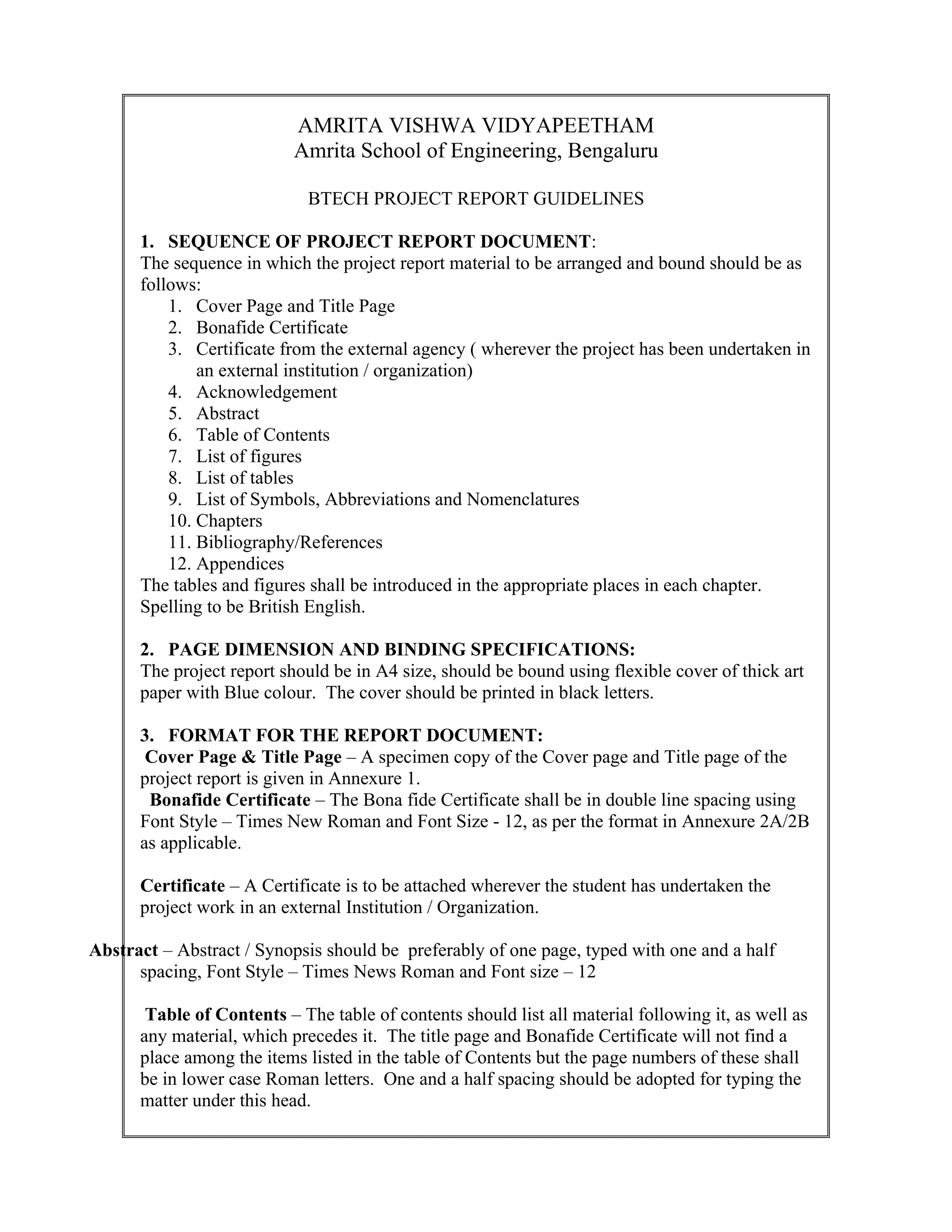 Project Report Format for College Report.doc