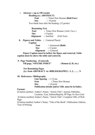 Project report format-sem2 | PDF