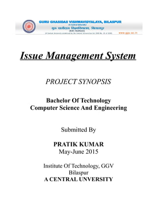 Issue Management System | DOC