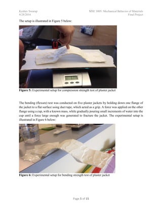 Design, Strength and Failure of Paleobiology Plaster Jackets | PDF