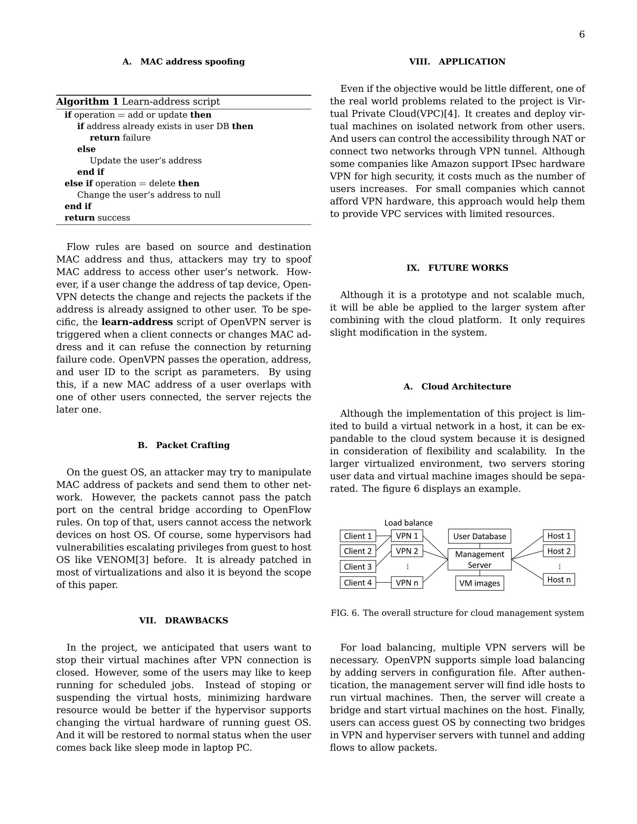 Efficient provisioning private network in a virtualized environment | PDF