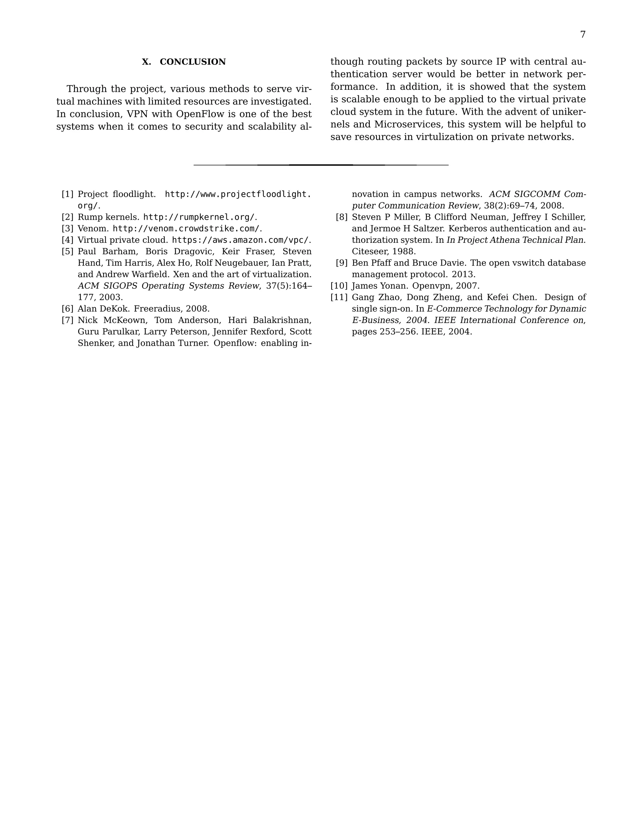 Efficient provisioning private network in a virtualized environment | PDF